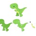 Dinosaur SVG. T-rex Svg. Cricut Cut Files, Layered. Silhouette ...