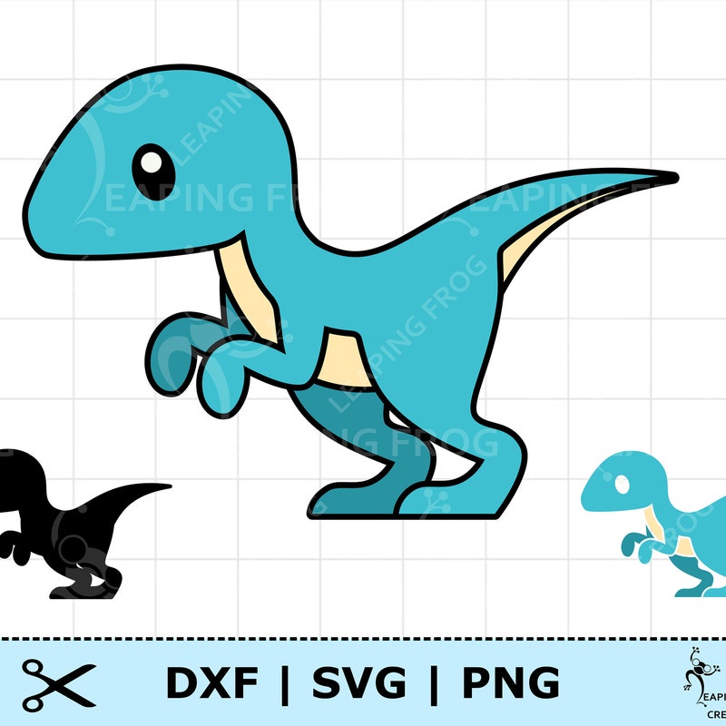 Raptor Dinosaur Dxf - Etsy