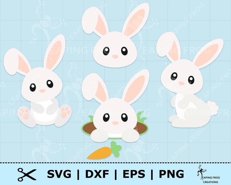 Easter Bunny SVG PNG. Easter Svg. Cricut Cut Files Layered - Etsy