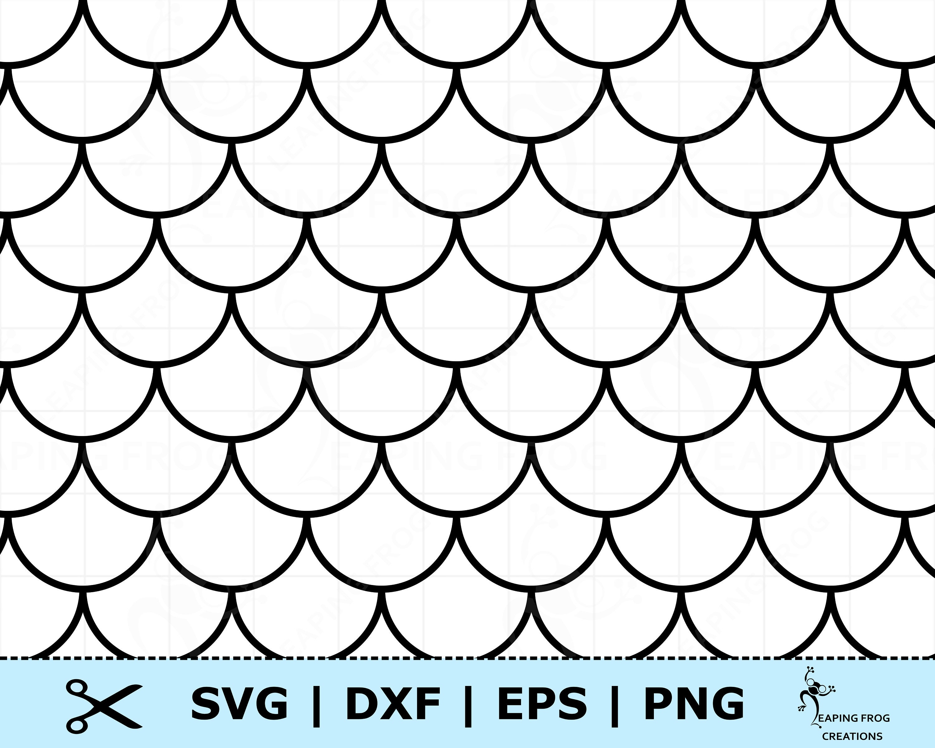 Mermaid Scales Pattern