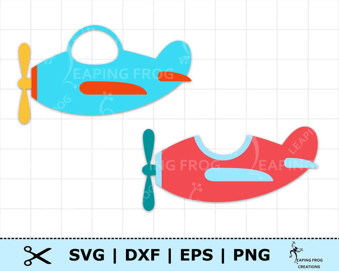 Airplane SVG. PNG. Cricut Cut Files, Layered Files. Silhouette Files ...