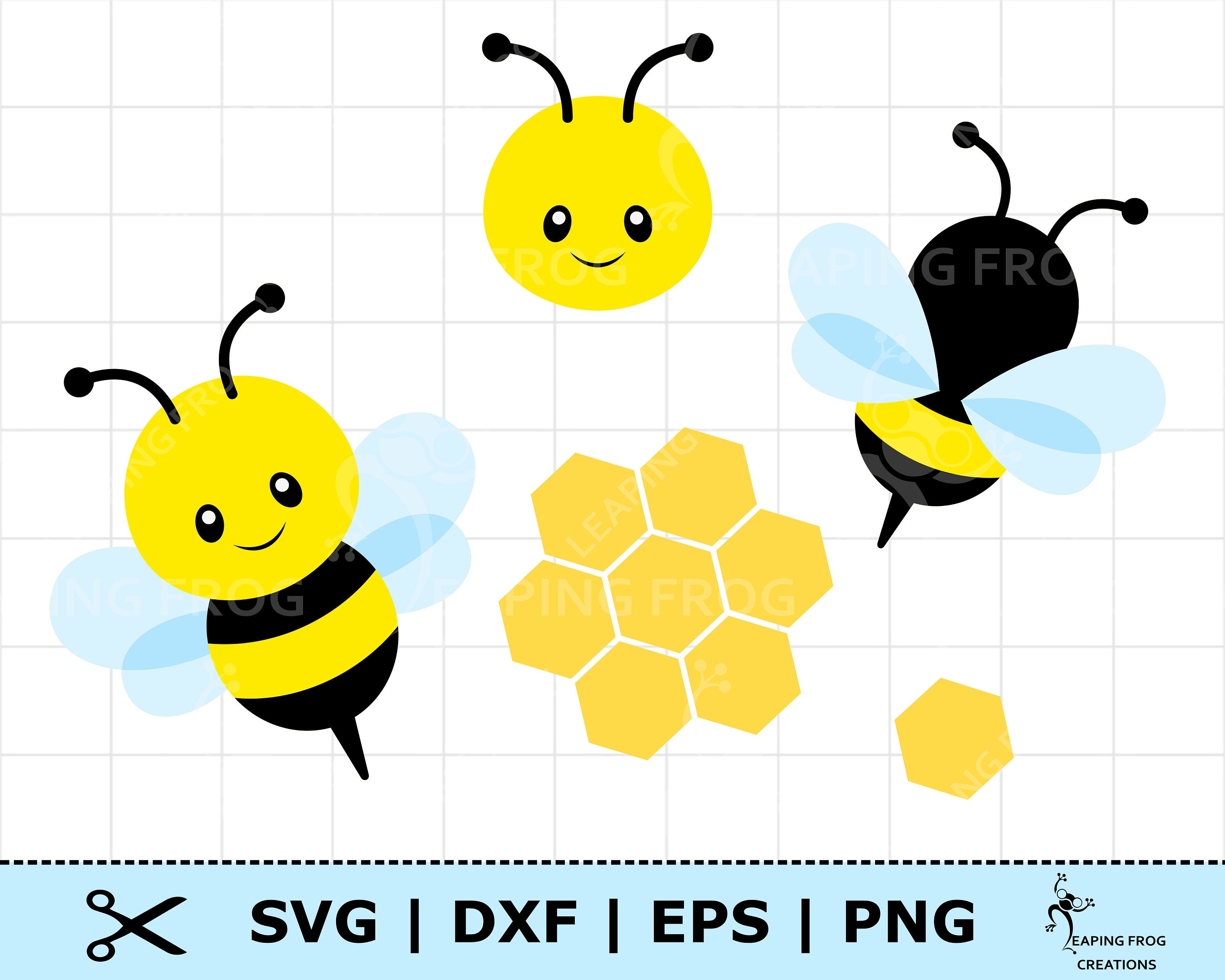 Bee SVG. Bumblebee Svg. DXF. PNG. Cricut Cut Files Layered. - Etsy UK