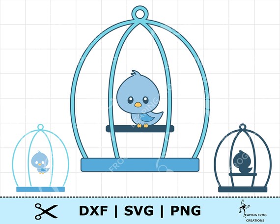 Cute Bird SVG PNG DXF. Whole Image & Layered Files. - Etsy