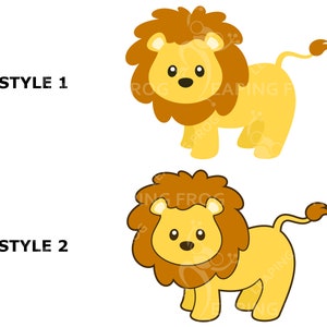 Cute Baby Lion SVG. Lion PNG. Cricut Cut Files, Layered Files ...