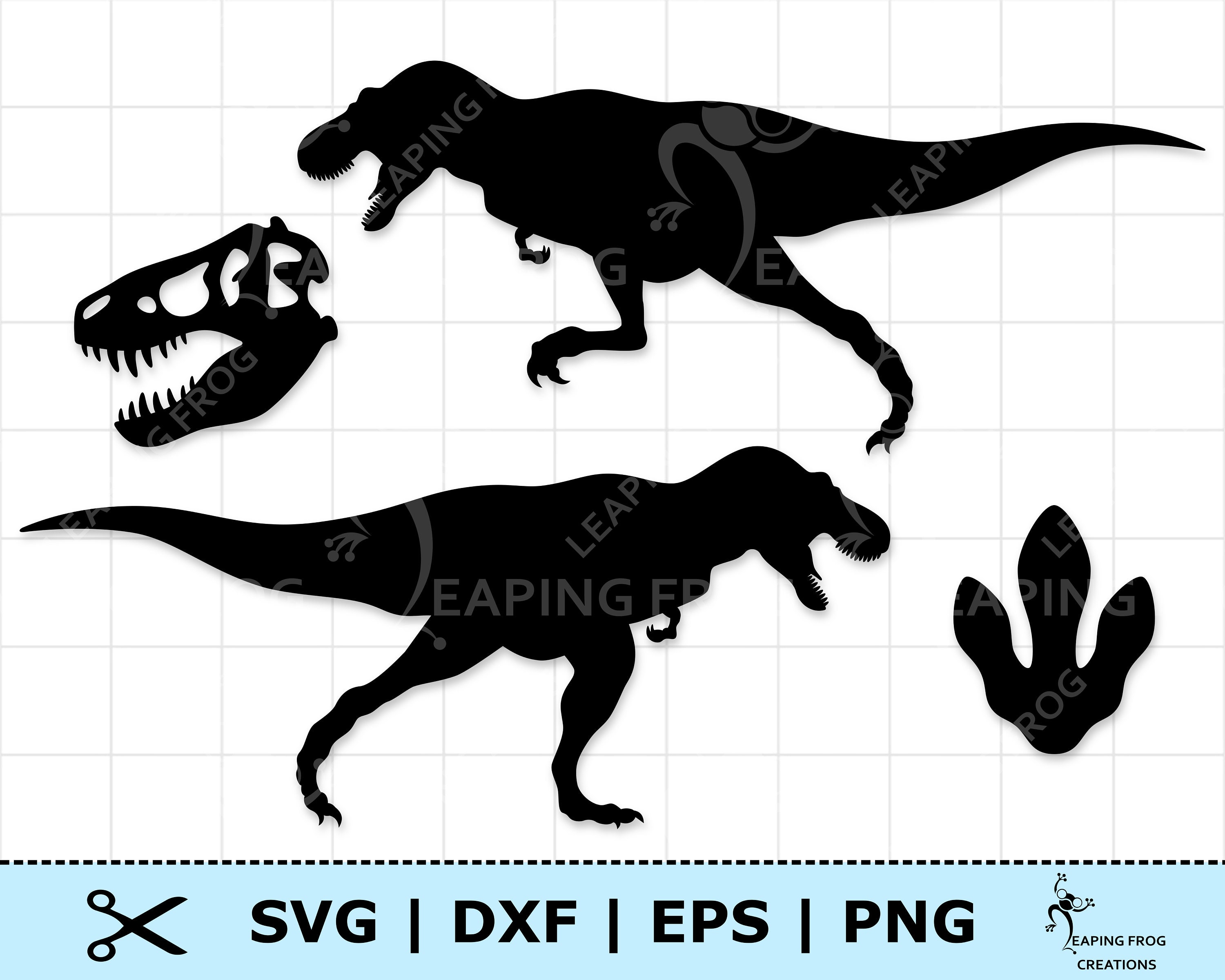 T-rex SVG. Dinosaur Svg. Bundle. Cricut Cut Files Silhouette. - Etsy UK