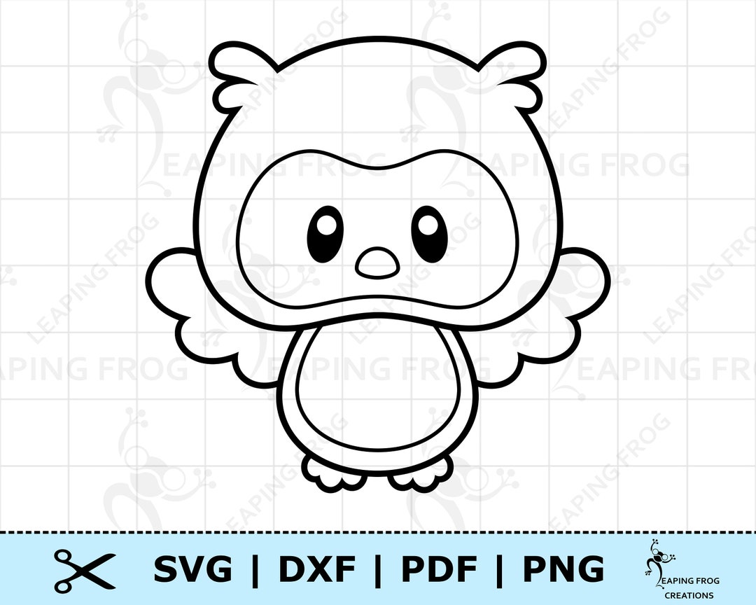 Cute Owl SVG PNG DXF Eps. Owl Digital Download, Cricut Silhouette Cut ...