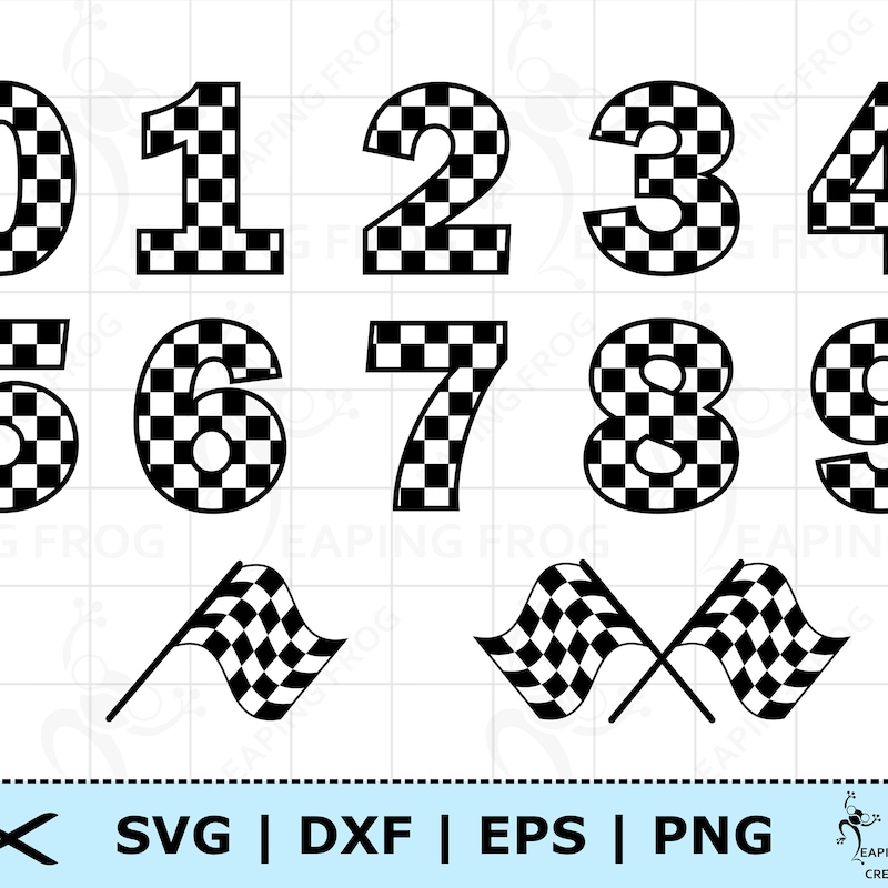 Racing Numbers Png - Etsy
