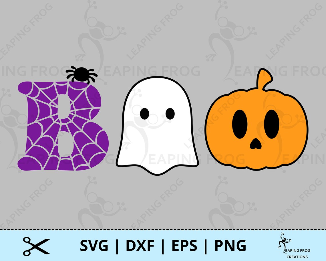 BOO Shirt Design SVG. PNG. Cricut Cut Files, Layered. Sublimation ...