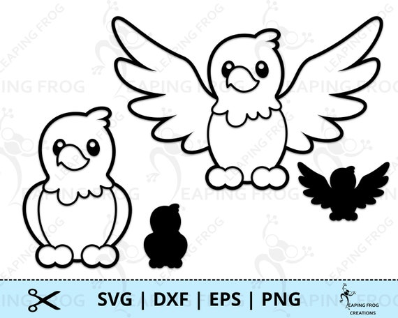 Eagle SVG. PNG. Cricut Cut Files Layered. Silhouette Files. - Etsy Canada