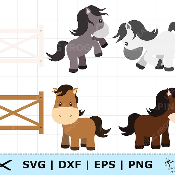 Layered Horse Svg - Etsy