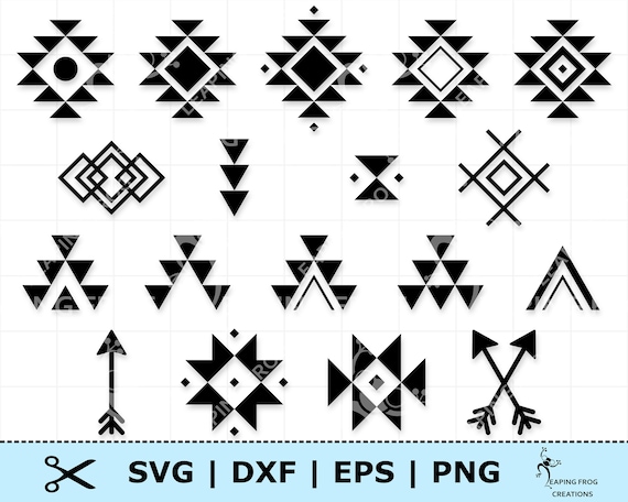Easy Aztec Tribal Pattern
