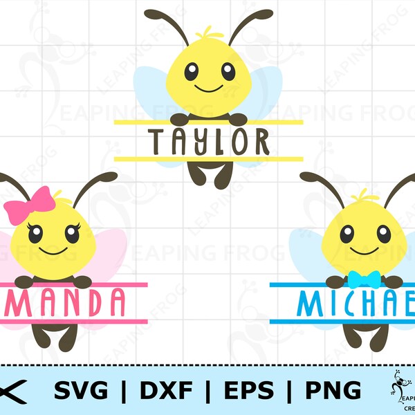 Bee Monogram - Etsy