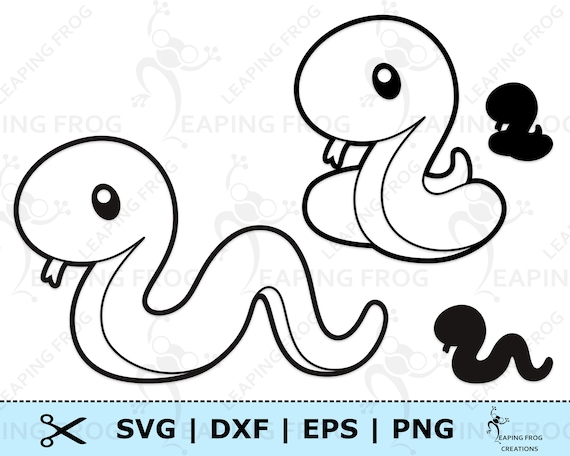 Snake SVG. PNG. Cricut Cut Files Layered. Silhouette Files. | Etsy ...
