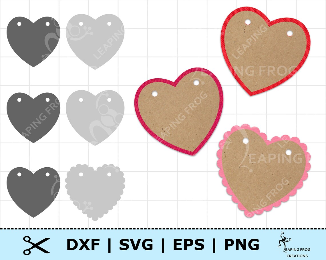 Heart Bunting Banner SVG. Cricut Cut Files Silhouette. Baby - Etsy