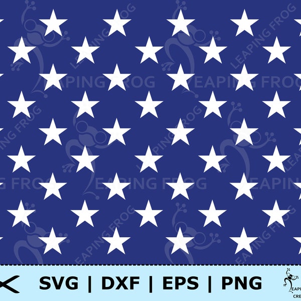 50 Stars Stencil Svg - Etsy