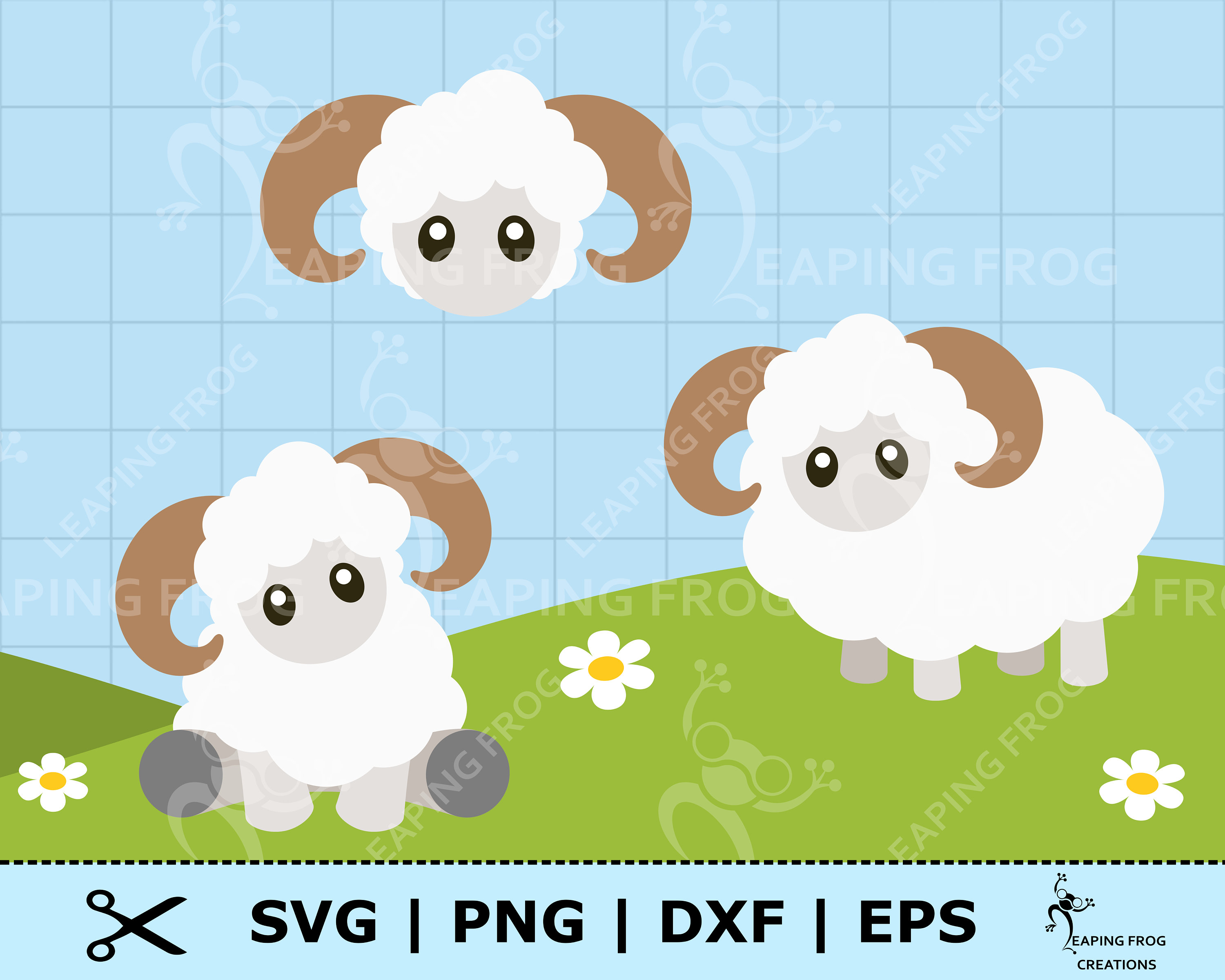 Baby Ram Clip Art