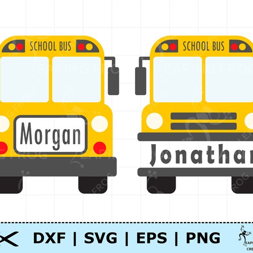 School Bus SVG. 3 Versions Cricut Cut Layered Files - Etsy
