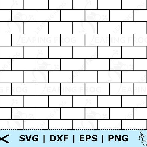 Brick Pattern SVG. Seamless Brick Wall. Cricut Cut Files - Etsy