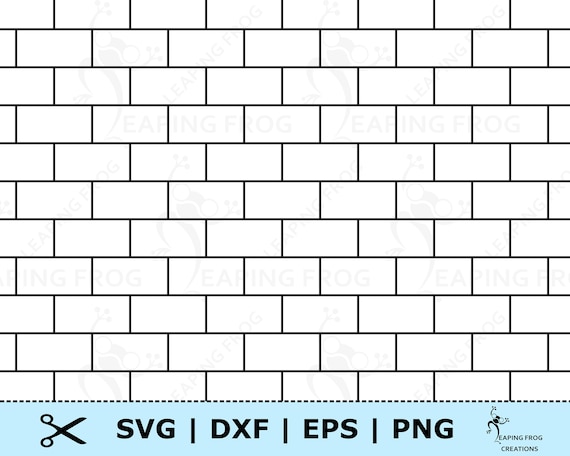 Embellishments Stacked Brick Wall Pattern Svg Geometric Brick Tile ...