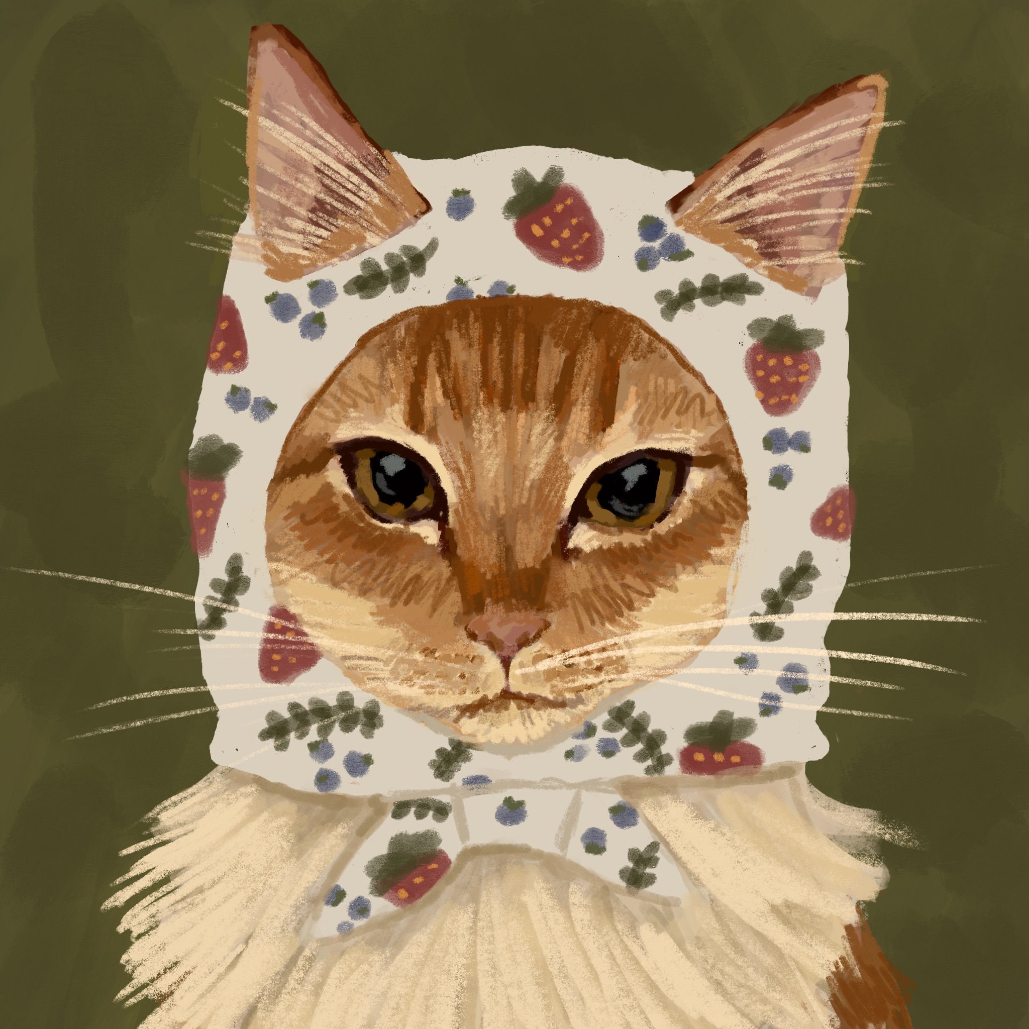 Babushka Cat - Etsy