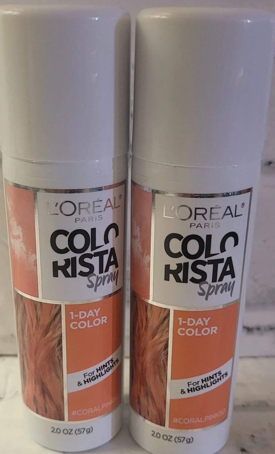 2 L'oreal Paris Colorista Temporary 1 Day Hair Color Spray - Etsy