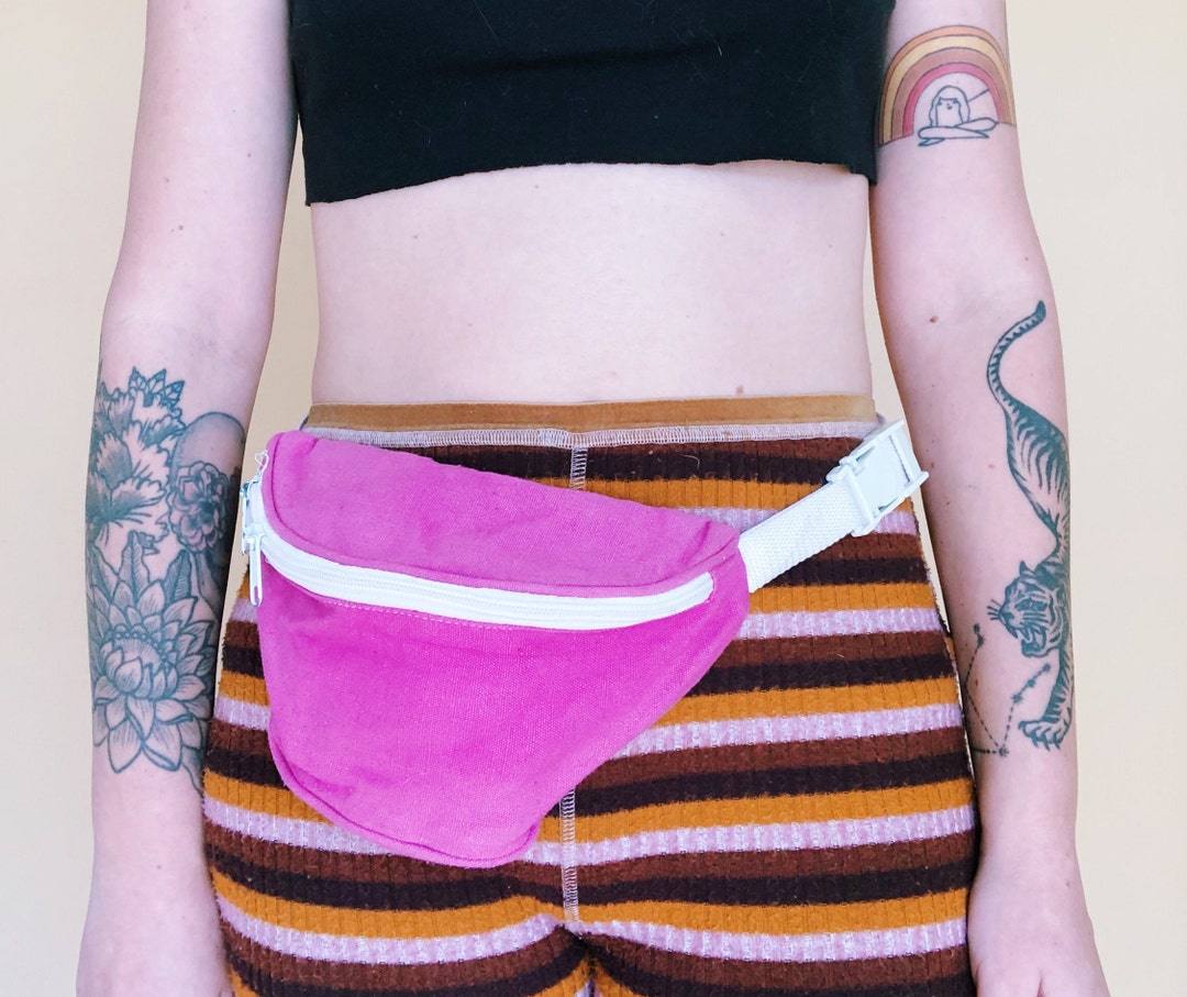 90s Fannypack // Hot Pink // Vintage Fanny Pack // Festival Bag ...