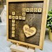 Scrabble Father's Day Gift Personalized Father's Day Gift Custom Wooden ...