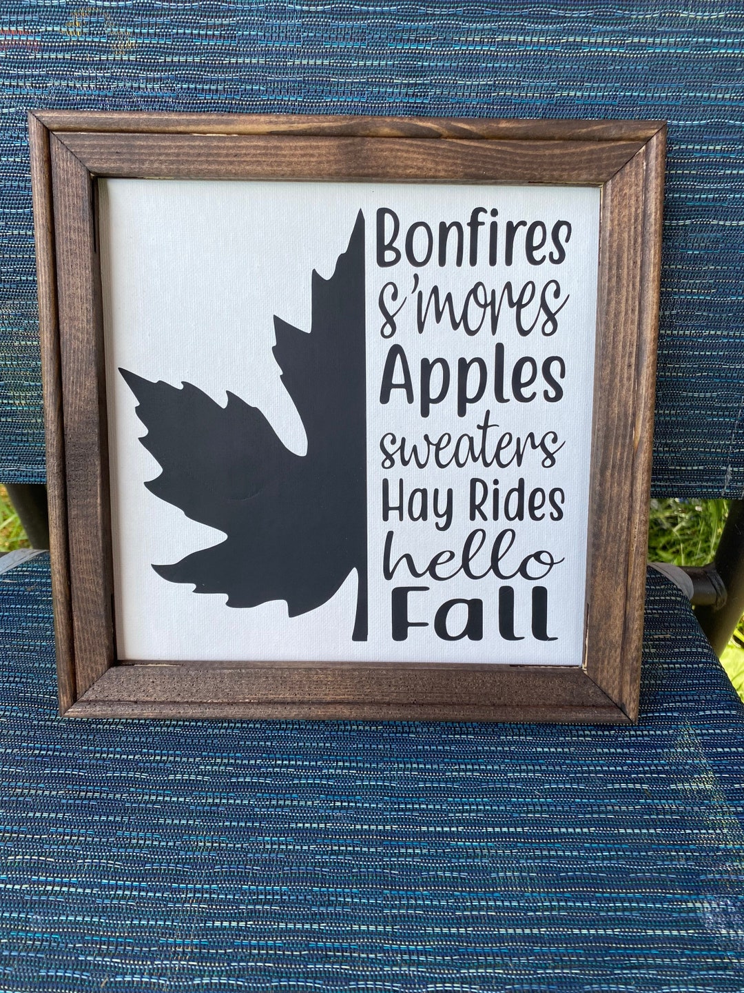 Fall Wall Decor, Fall Signs for Living Room, Fall Decor, Autumn Decor ...