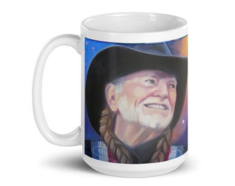 Willie Nelson Mug | Etsy