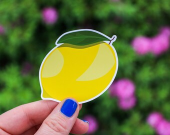 Lemon Decal | Etsy