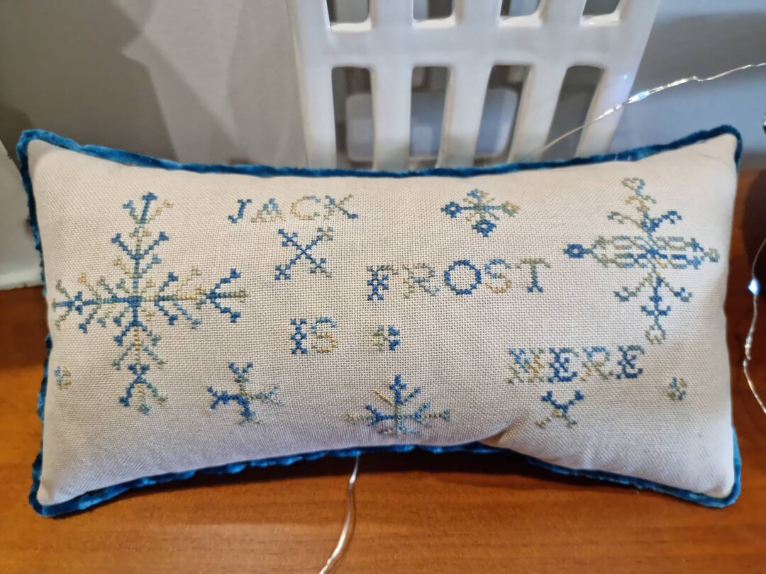 Jack Frost is Here Cross Stitch Pattern - PDF - Etsy