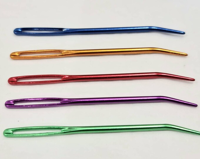 Anodised Darning Needle for Knitting and Crochet - Etsy