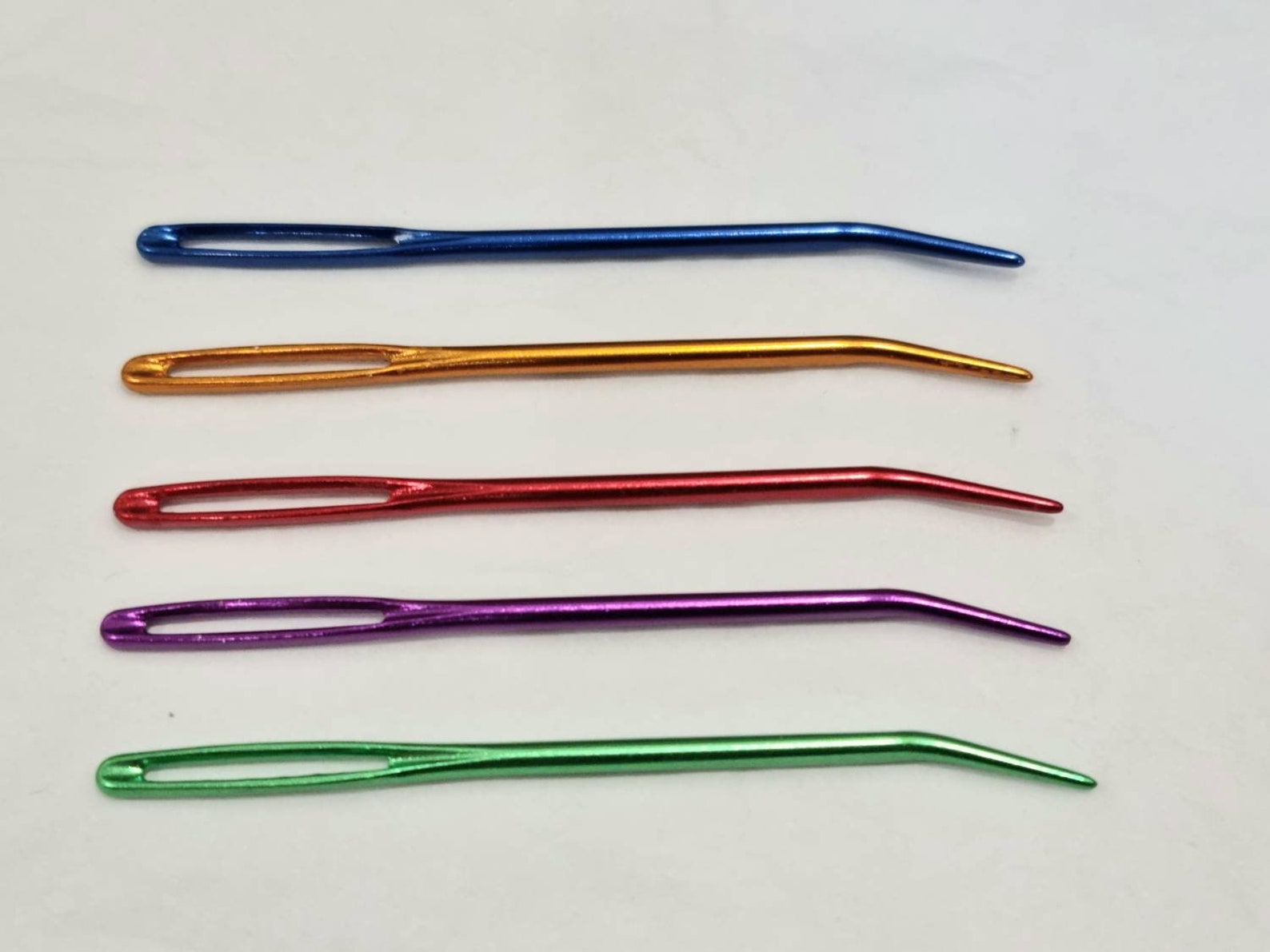Anodised Darning Needle for Knitting and Crochet - Etsy