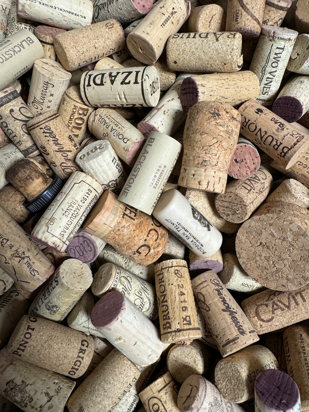 100 Cork Pack | Wine Cork | Champagne Cork | Plastic Cork | Craft | DIY ...