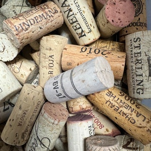 100 Cork Pack | Wine Cork | Champagne Cork | Plastic Cork | Craft | DIY ...