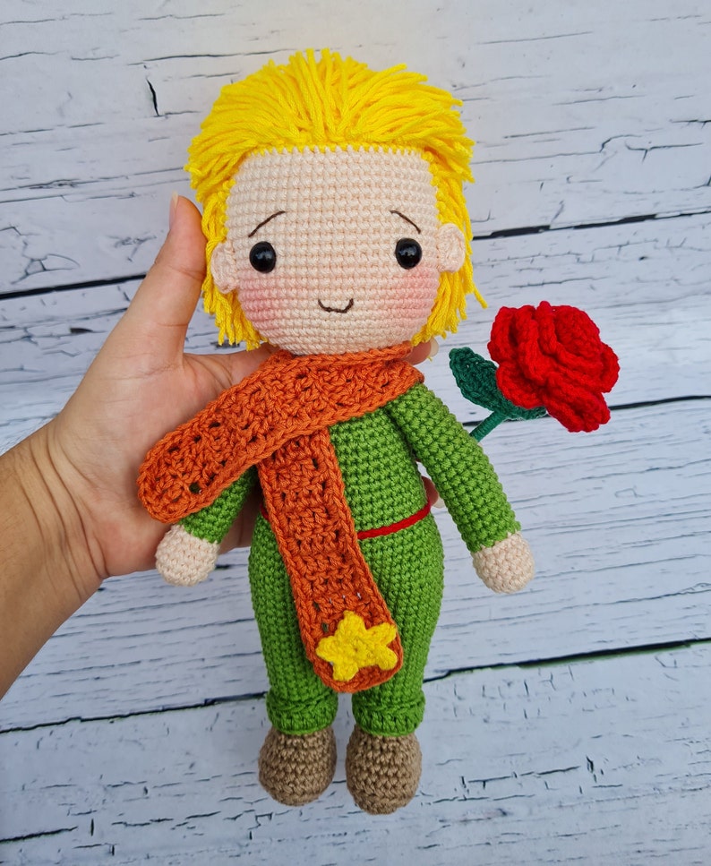 The Little Prince Pattern in PDF Format SPANISH Final Size 25 Cm - Etsy