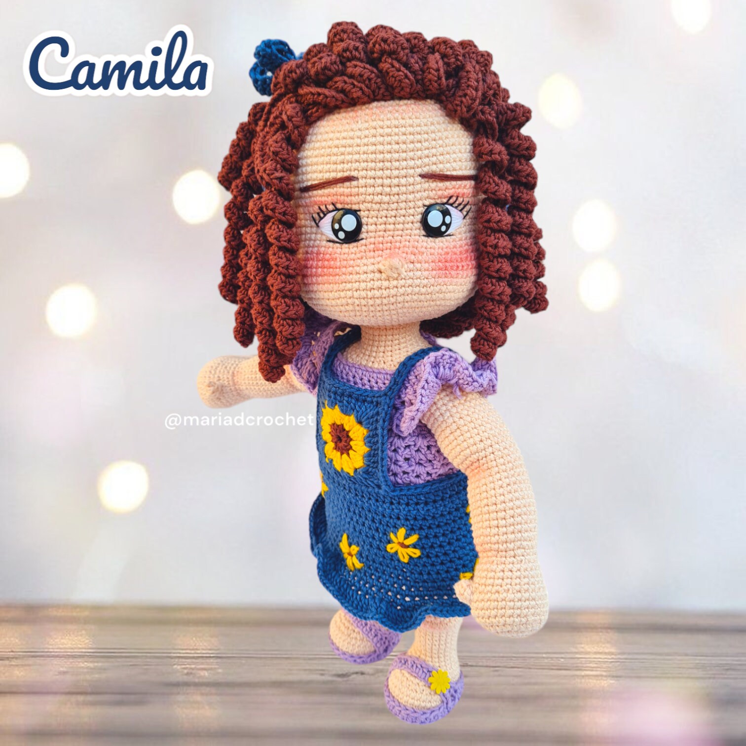 Camila Doll, Pattern in PDF Format, Available Only in Spanish. - Etsy