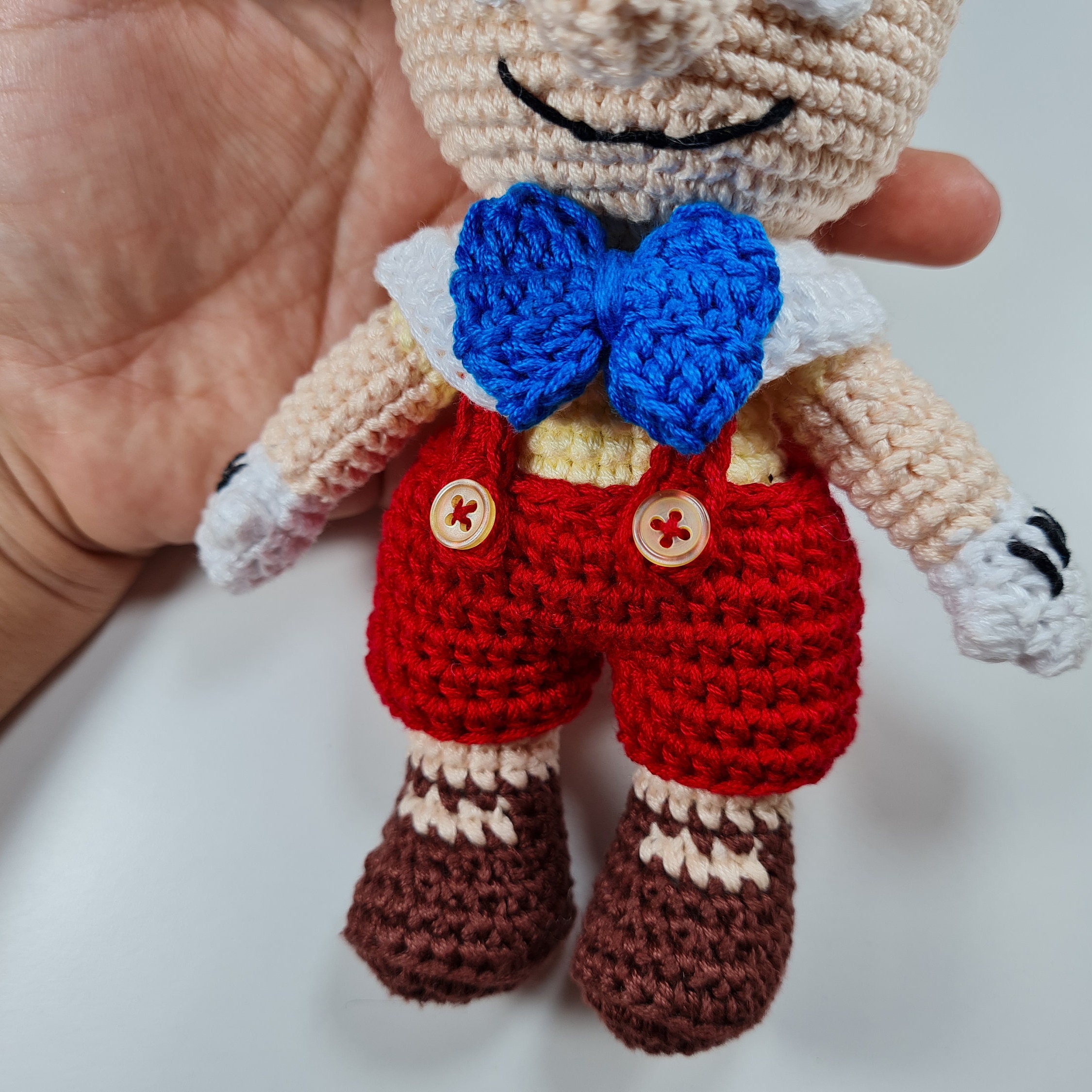 Pinocchio Pattern PDF ENGLISH Amigurumi Pinocchio Step by Step to Knit ...