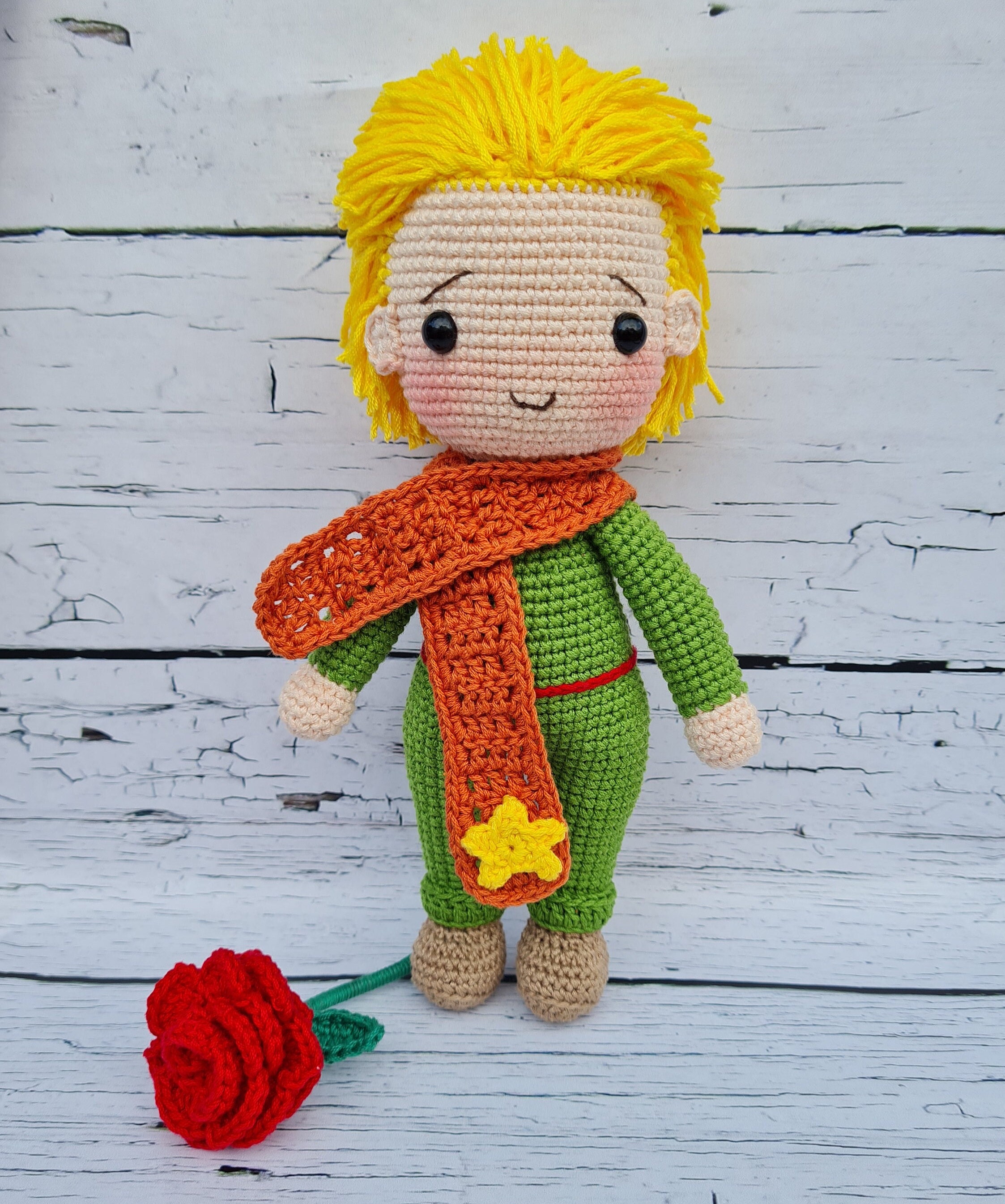 The Little Prince Pattern in PDF Format SPANISH Final Size 25 Cm - Etsy