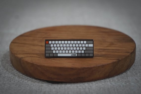 60% Mechanical Keyboard Enamel Pin Classic Grey Keycap - Etsy India