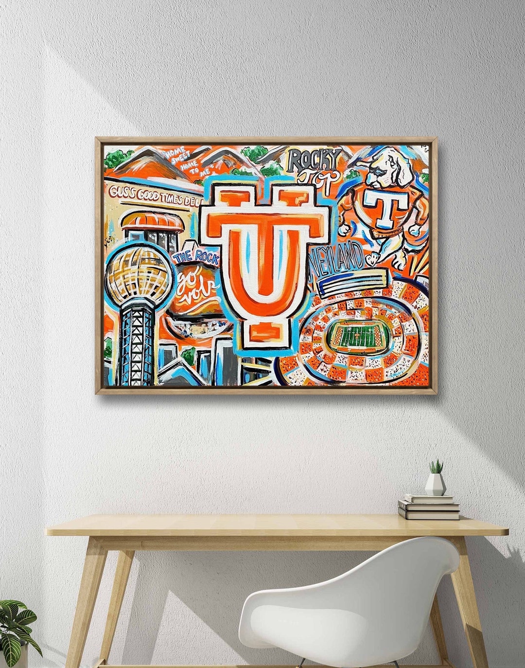 Pop Art INSPIRED UT Fine Art Luster Print - Etsy