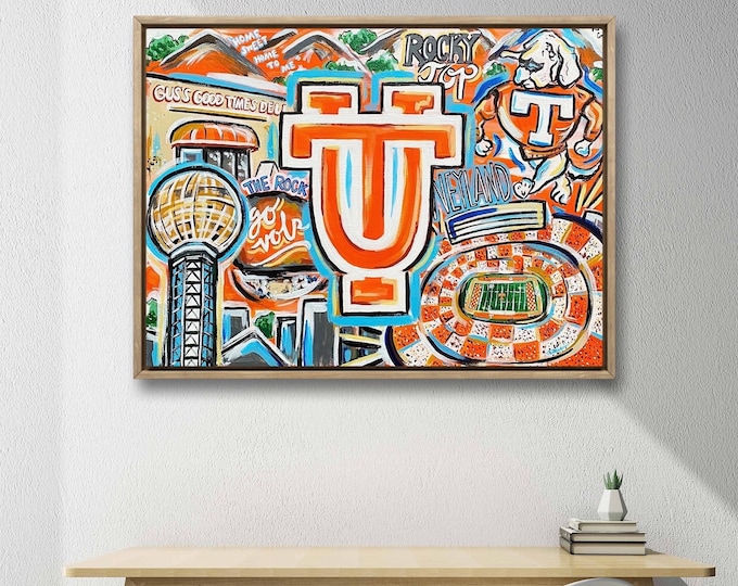 University of Texas Digital Prints - Etsy