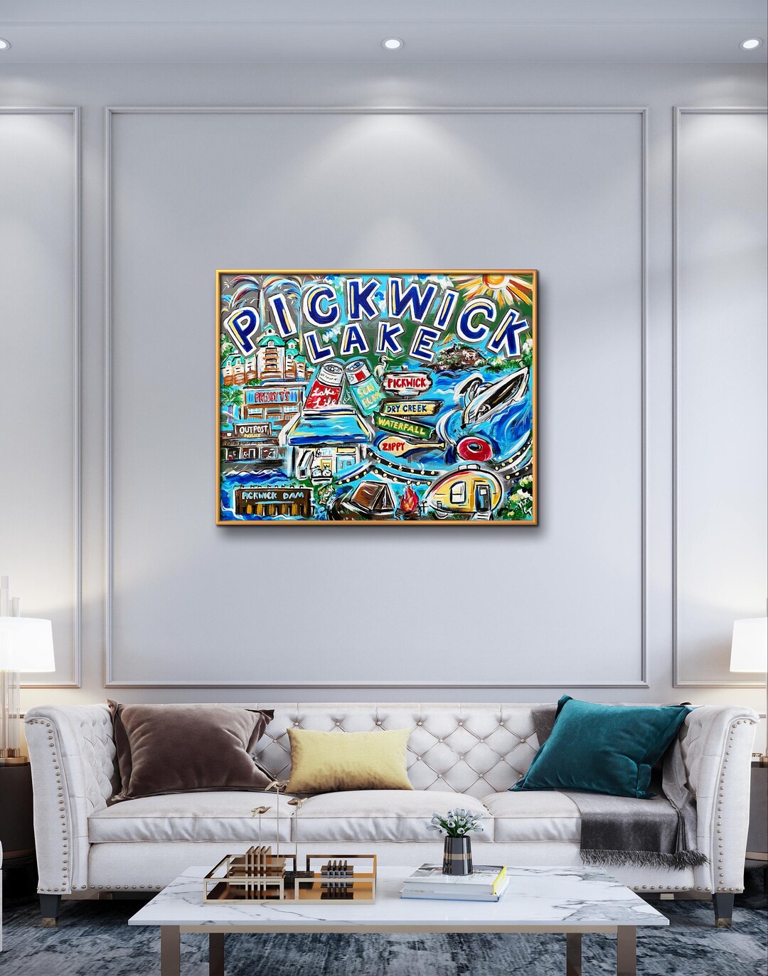 Pickwick Lake, TN Fine Art Print - Etsy