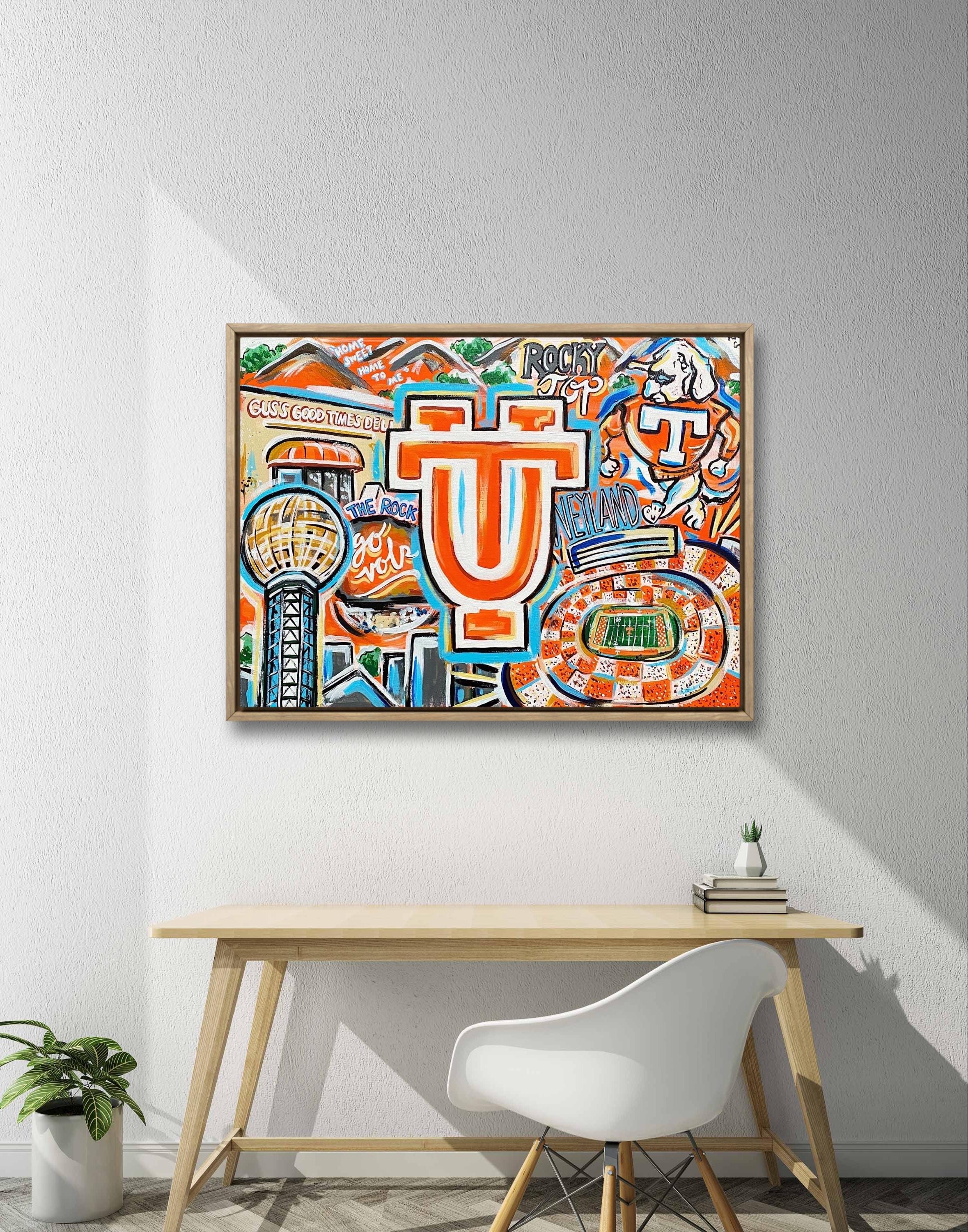 Pop Art INSPIRED UT Fine Art Luster Print - Etsy