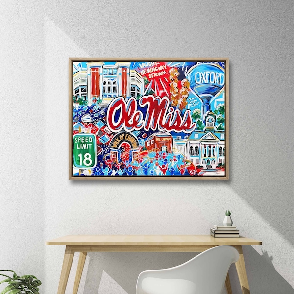 Ole Miss Wall Decor - Etsy