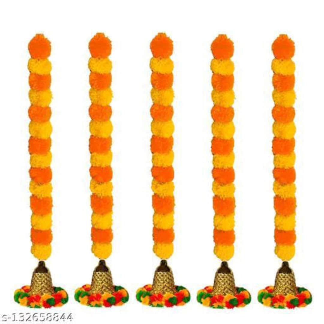 Party Backdrop Multi Garlands Hangings Rajasthani Decoration Party ...