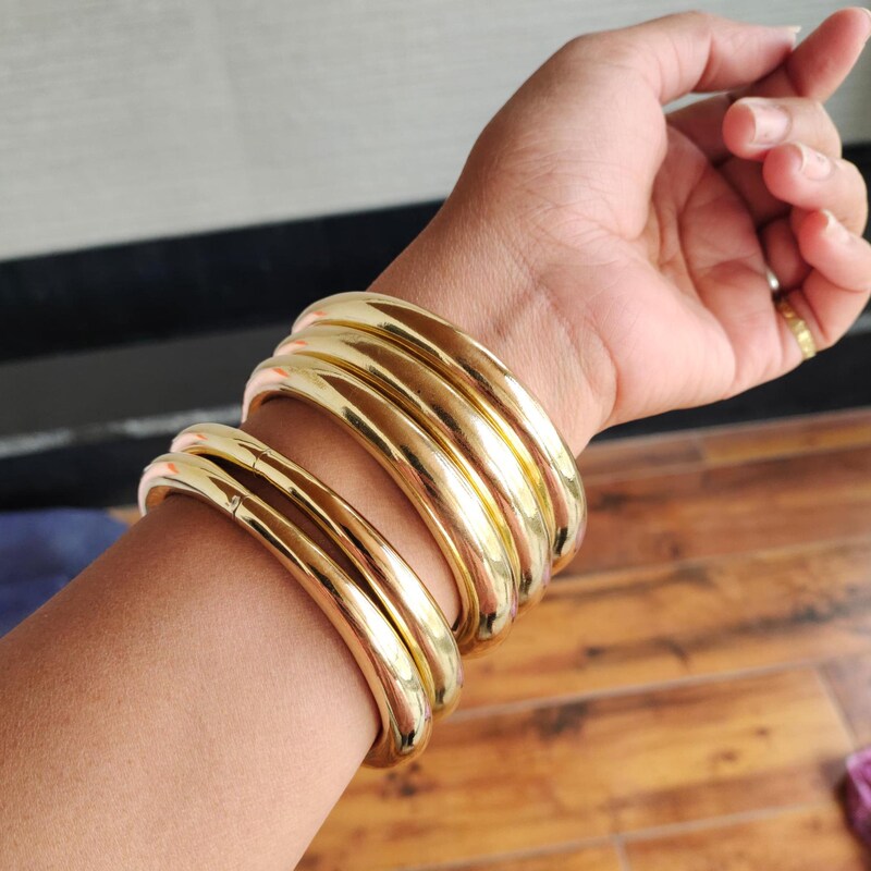 Chunky Bangle - Etsy
