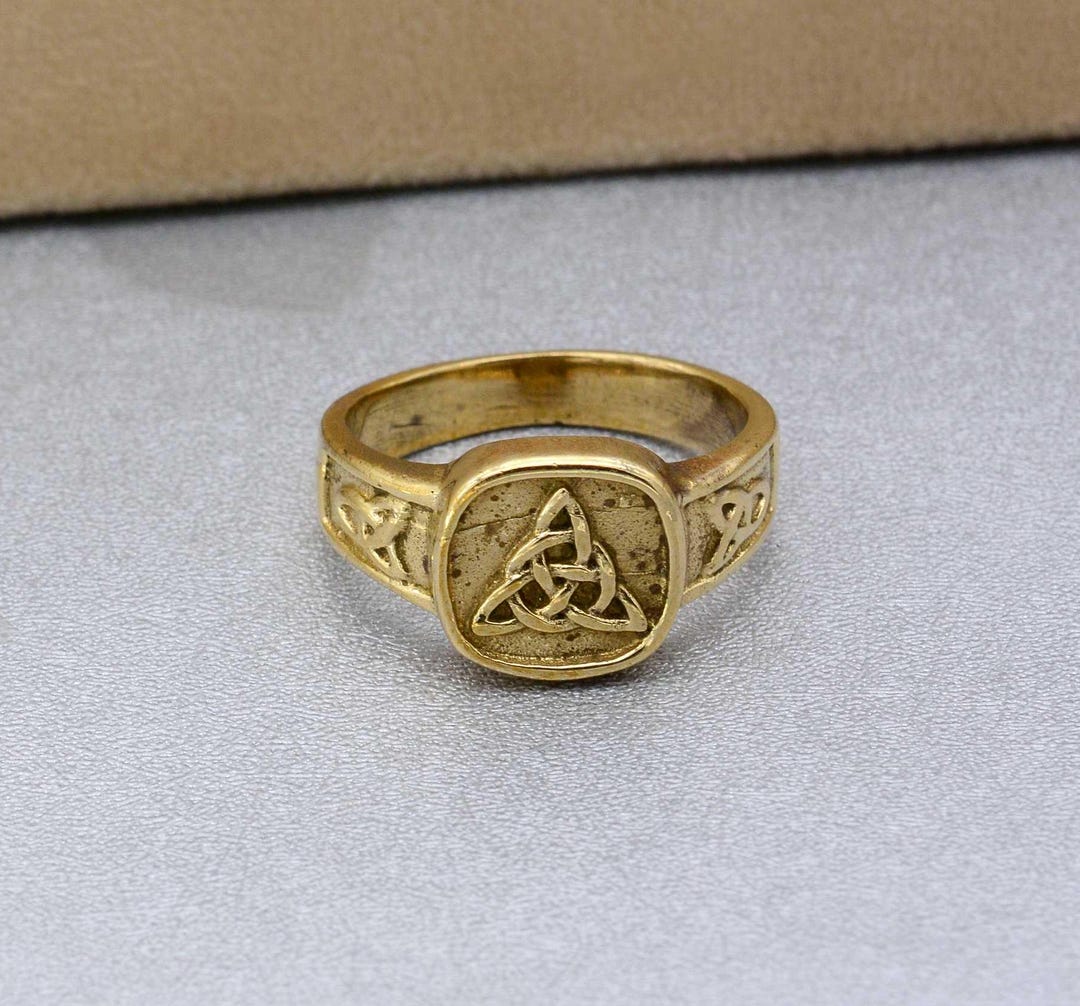 Trinity Knot, Celtic Knot, Triquetra, Viking Ring, Viking Jewelry ...
