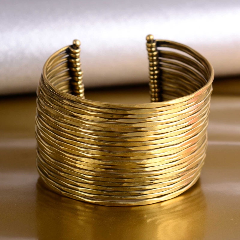 Wire Wrapped Cuff - Etsy