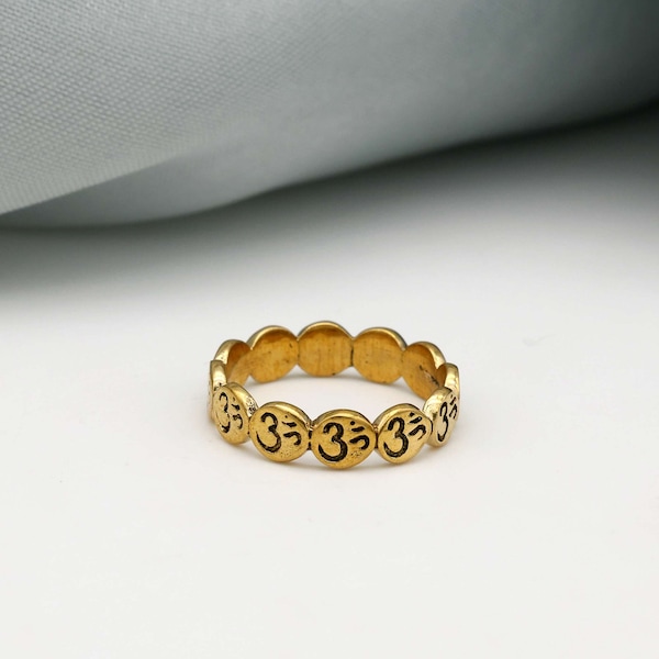 Om Ring - Etsy